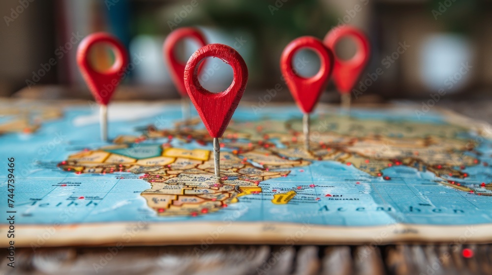 Cartography: detailed world map featuring countries' borders and ...