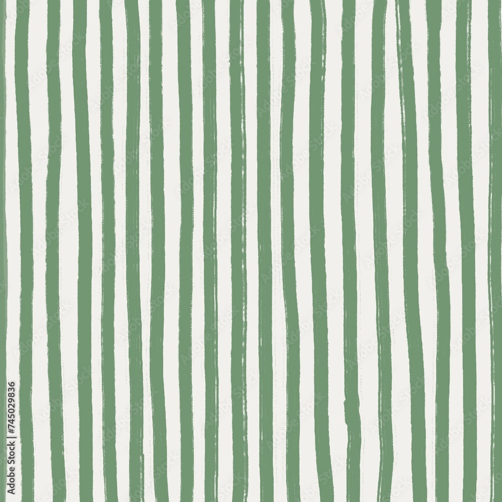 Green and Ivory Stripe Pattern Background Marker Drawing Card Design ...