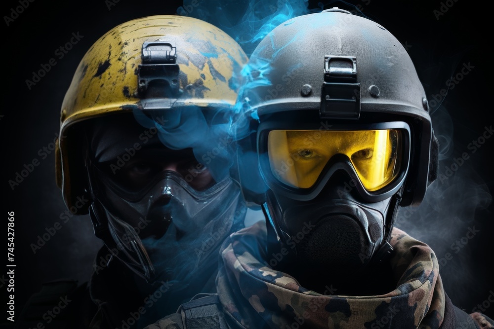 Special clothing in case of chemical and biological weapons attacks ...