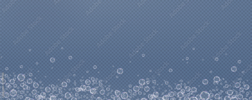 Realistic soap vector bubbles png isolated on transparent background ...