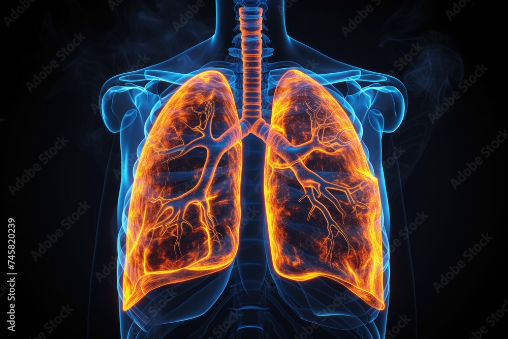 Medical Diagnosis Scene. An illustration showing a healthcare ...
