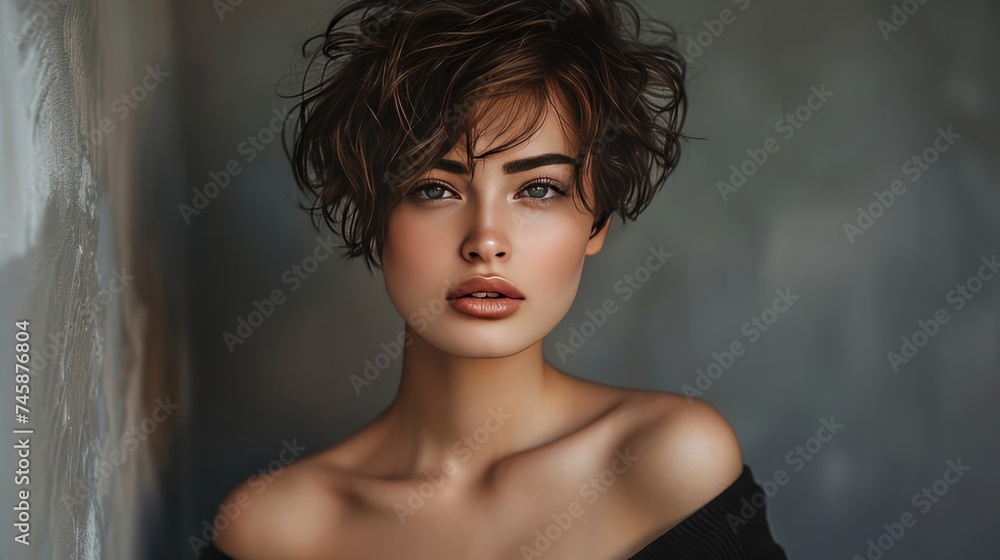 Visualize the transformation power of short hair, from classic cuts to ...