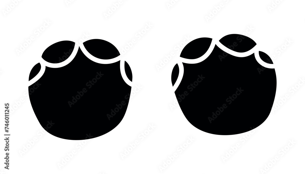 Vector de Stock Vector cartoon illustration. Elephant footprint ...