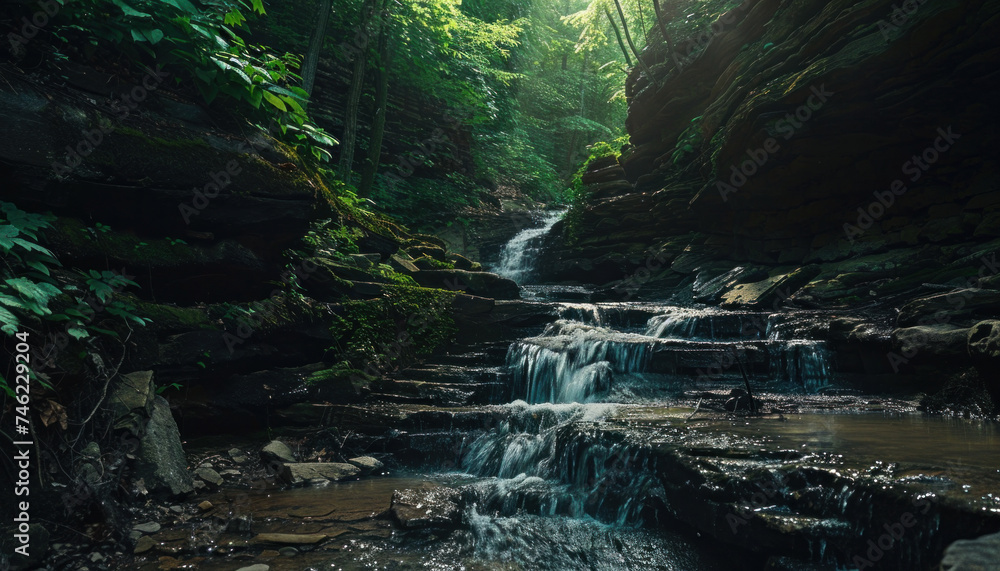 Turkey run state park, state park, forrest, hike trail, nature preserve ...