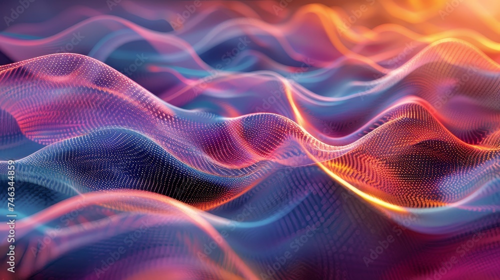 Reveal the dynamics of futuristic digital interfaces, where technology ...