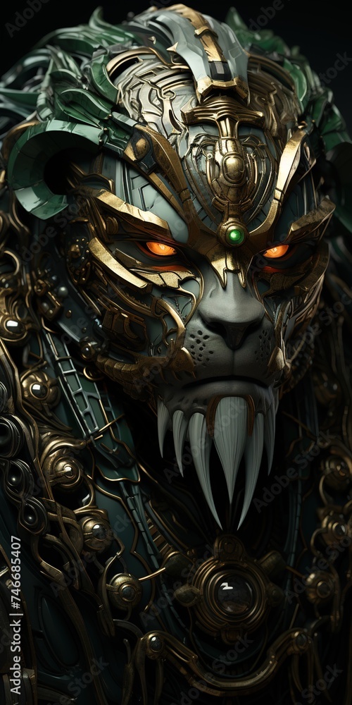 'abhorrence', in the style of hard surface modeling, light black and ...