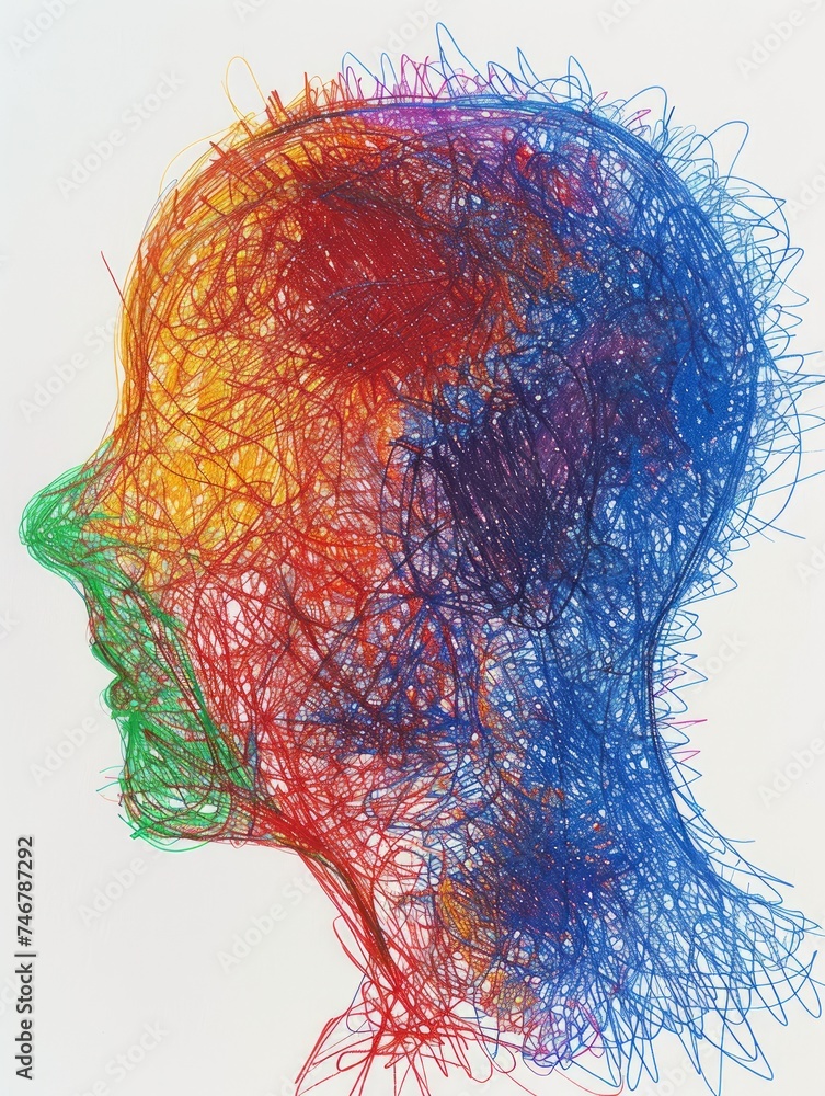 Illustration of Frontotemporal Neurocognitive Disorder Generative AI ...