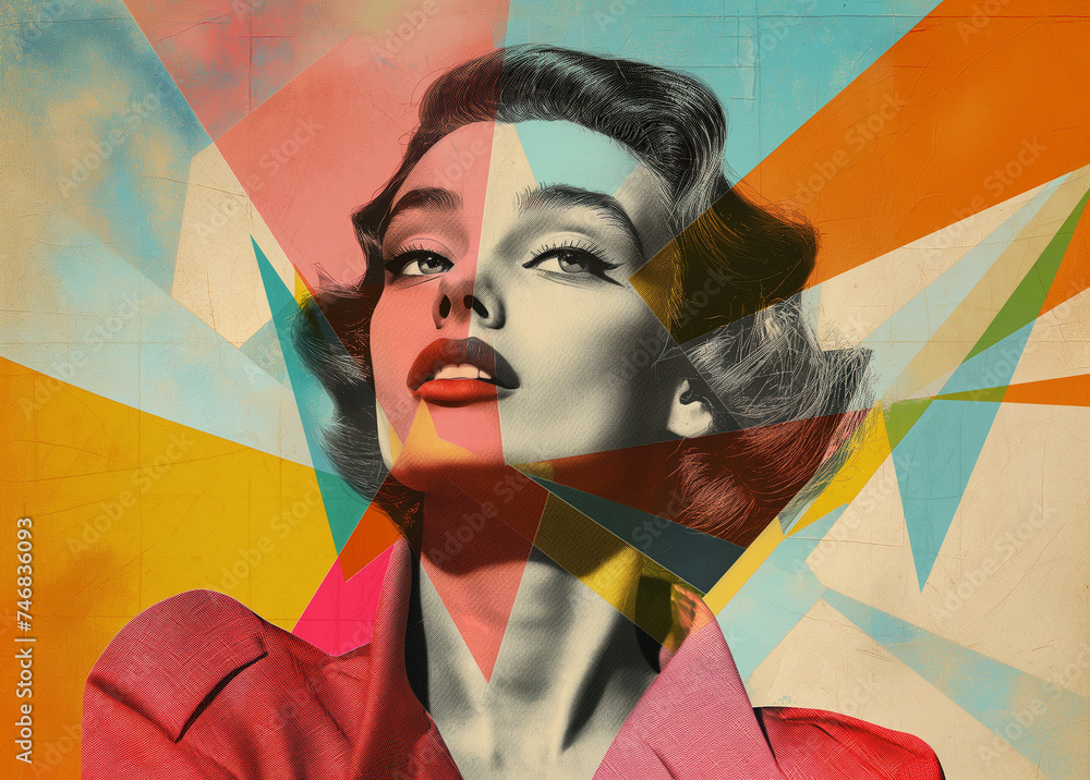 Dynamic Pop Art Collection: Bold Portraits with Vivid Colors and ...