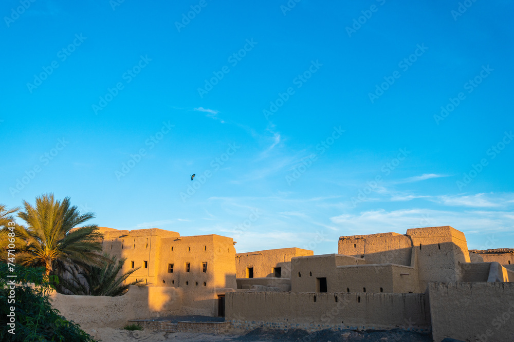 Adam Castle, Oman, ancient fortresses, cities of Arabia, sights of Oman ...