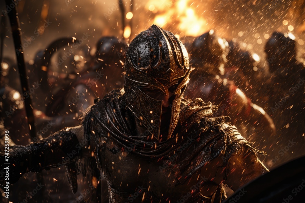 The Last Stand: Warriors Clash at the Hot Gates - A Legendary Battle of ...