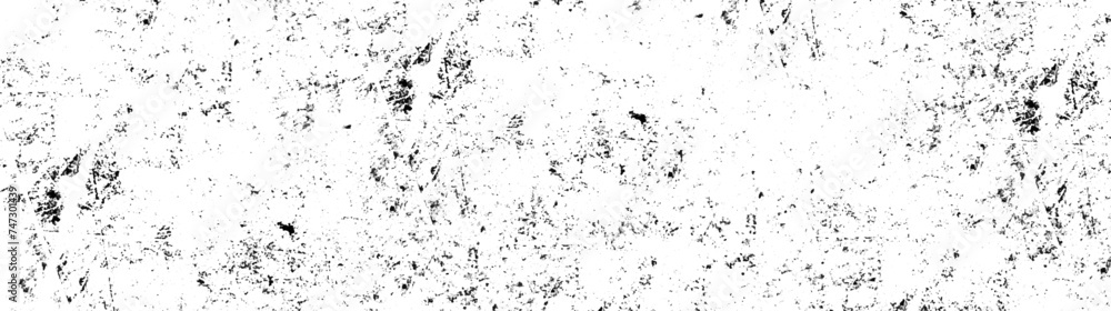 White abstract vector grunge surface splatter splashes wall cracks and ...