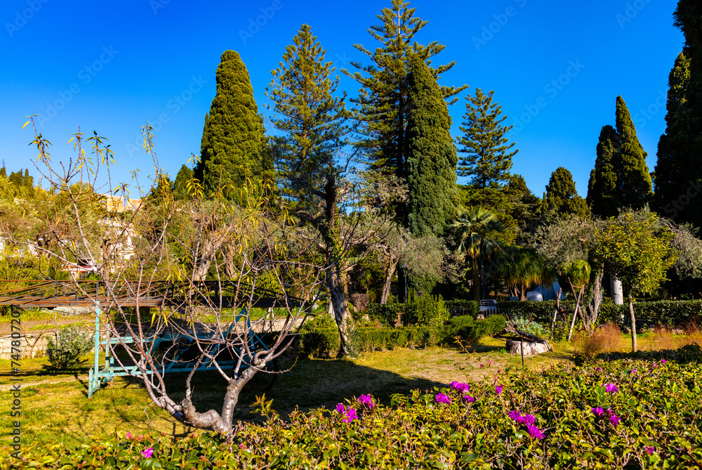 Villa Comunale Taormina Parco Florence Trevelyan public park and ...