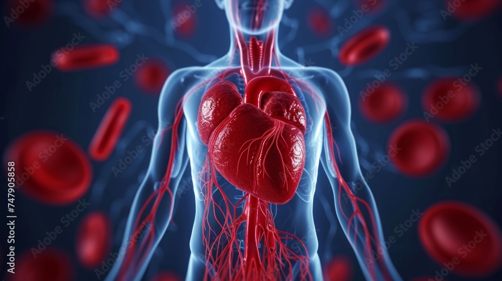 Cardiovascular system. consists of the heart, arteries, veins, and ...