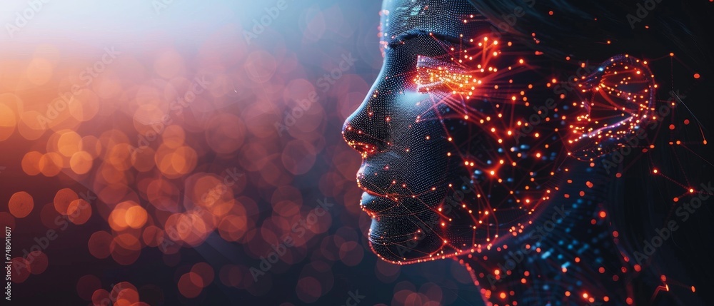 Innovative ideas in machine learning. AI adoption and support. Data ...