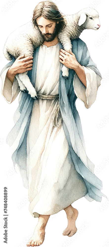 Watercolor Christian Easter Clipart. Christian Faith and Resurrection ...