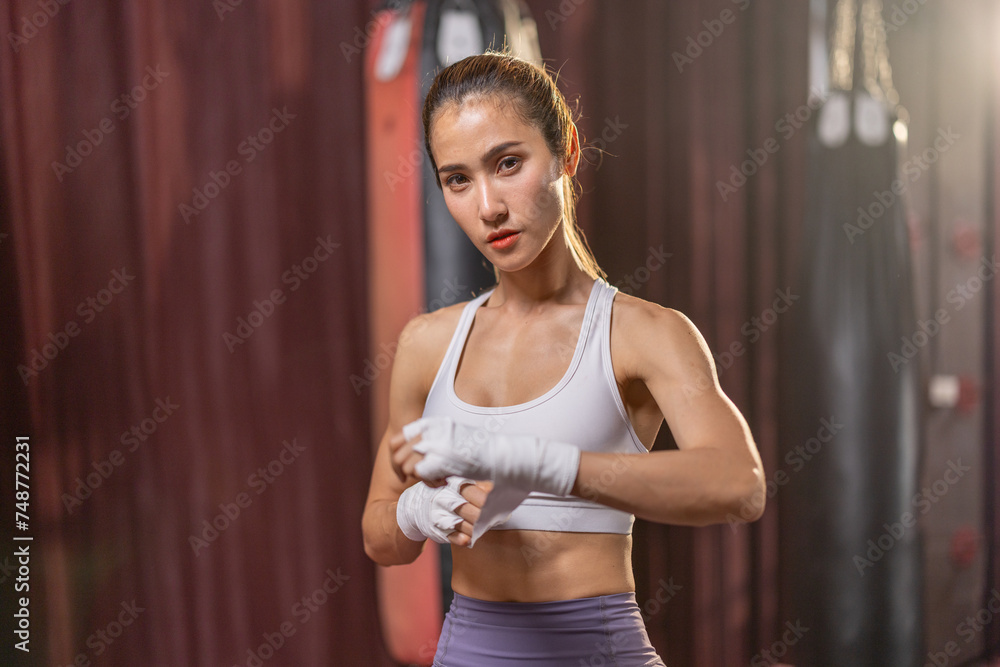 Female boxing enthusiasts show dedication, skill in the ring, aiming ...