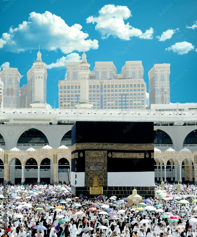 Kaaba is the holy temple of Muslims, which is considered as the house ...