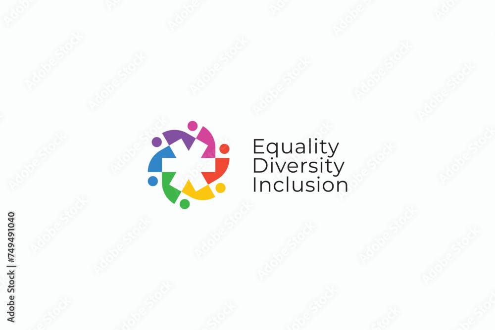 Equality Diversity Inclusion Logo Issue Human Rights Group Community ...