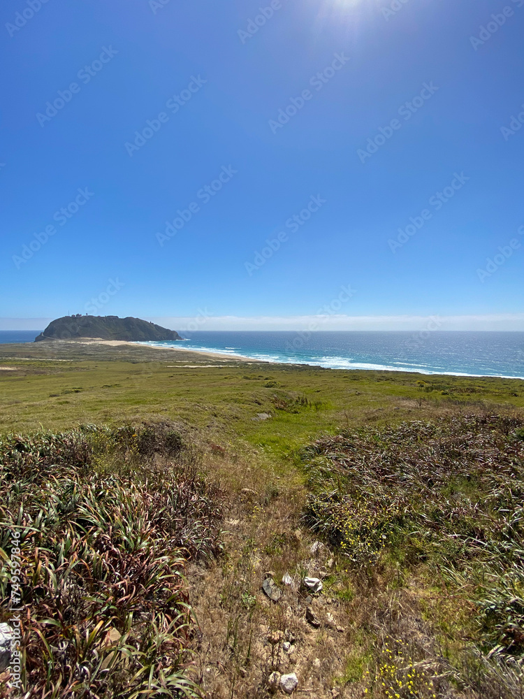 Point Sur lighthouse and its supporting light station buildings, now a ...