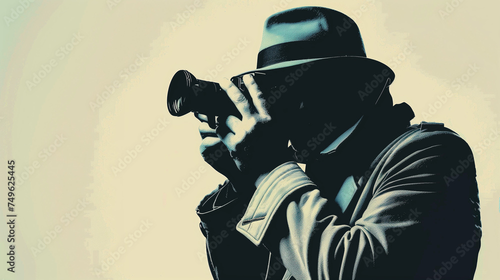 Undercover Private Investigator or Paparazzi Photographer CIA Agent or ...