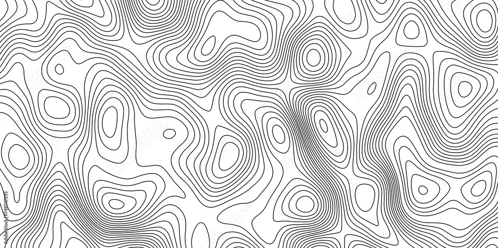 Natural printing illustrations of maps. Topographic Map in Contour Line ...