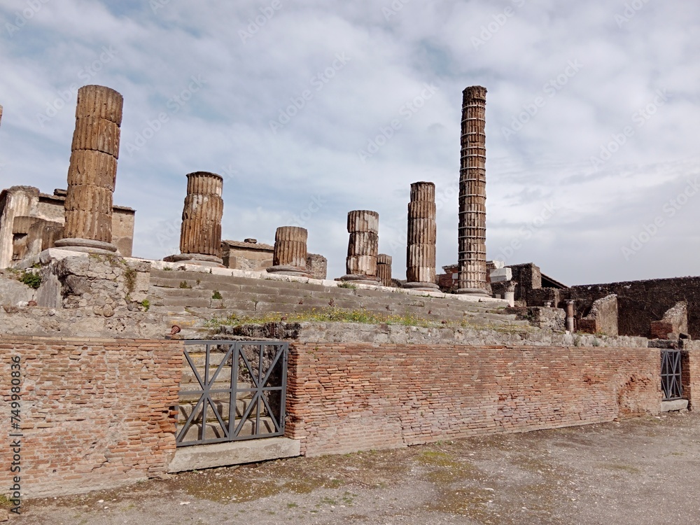 Pompeii, the ancient Roman city buried by the eruption of Mount ...