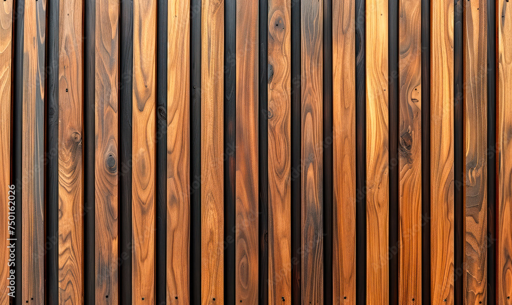 high resolution texture of vertical walnut wood slats for elegant ...
