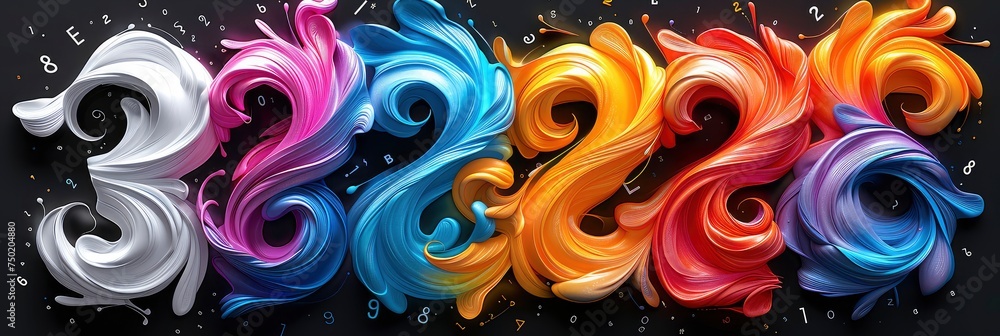 Cartoon Illustration Numbers Letters Black, Background Images , Hd ...