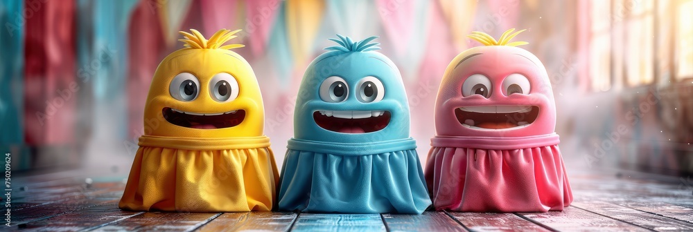Mask Facial Expressions Emotions Cartoon, Background Images , Hd ...