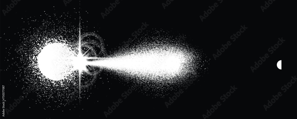 Sun explosion . Solar x flare . Big eruption of plasma with magnetic ...