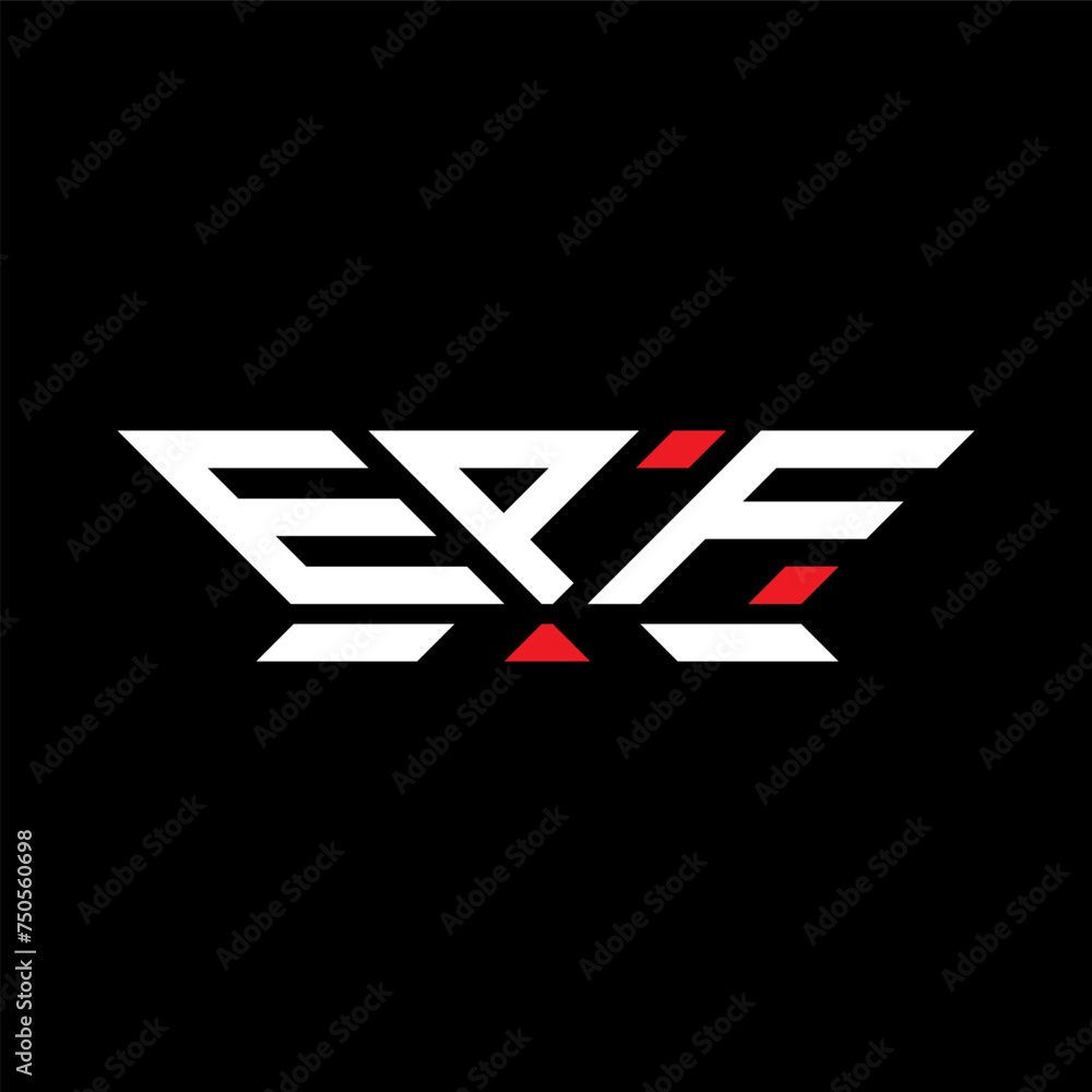 EPF letter logo vector design, EPF simple and modern logo. EPF ...