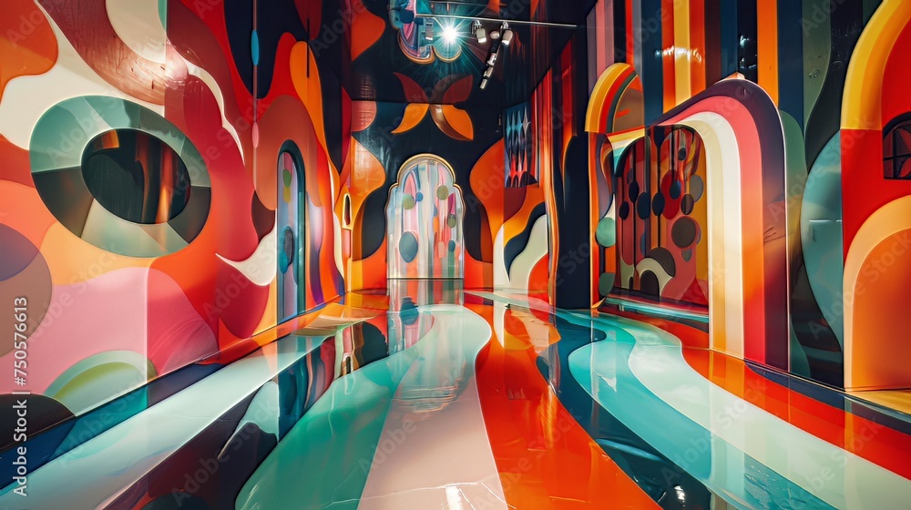 The contemporary art exhibit mesmerizes with avant-garde installations ...