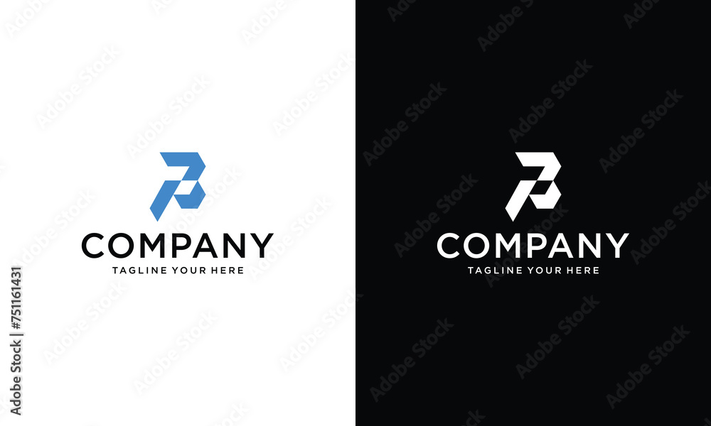 Letter BP logo design template. Initial letters BP. Symbol BP. Creative ...