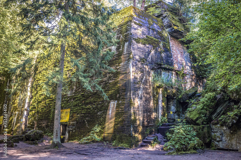 Bunker of Adolf Hitler in Wilczy Szaniec - Wolfs Lair, Eastern Front ...
