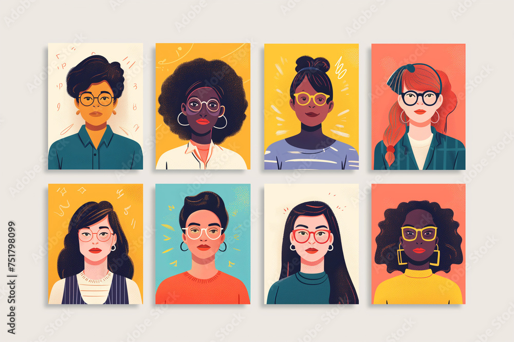 Design collection of personalized employee appreciation cards with ...