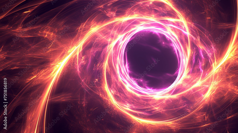 Electromagnetic field around man woman person, combination of invisible ...