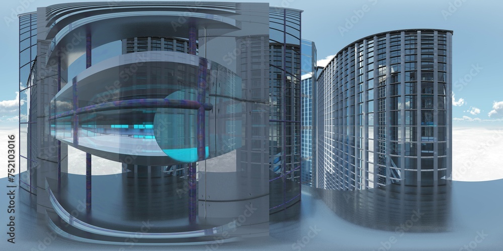 HDRI, environment map, spherical panorama, equidistant projection ...