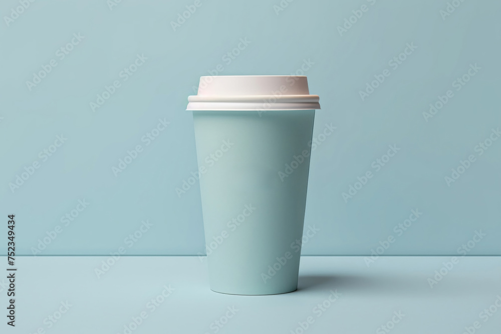Dive into a range of blank mock-up paper cups, ideal for coffee to go ...