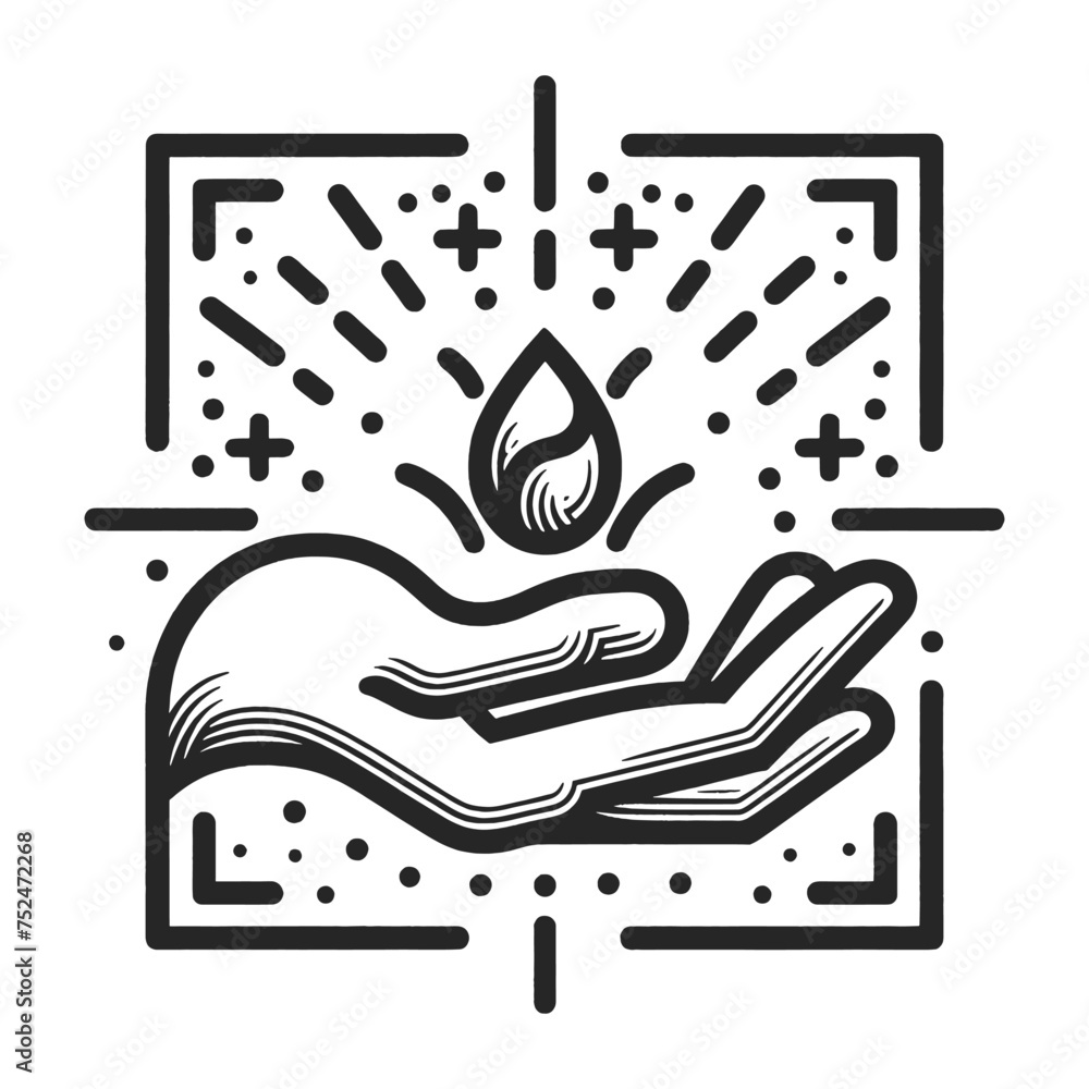 Inclusion diversity icon Diverse Hands in Unity Circle multiple hands ...