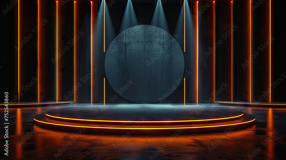 A customizable stage layout optimized for product launches, offering ...