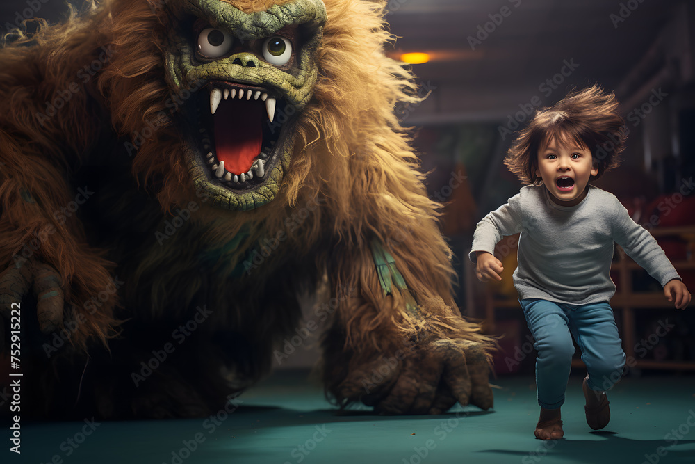 The child was scared before going to bed. Night terrors in a child. The ...