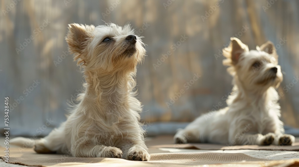 Doga Yoga Practice Exercise Dogs Young, Desktop Wallpaper Backgrounds ...