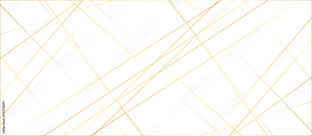 Abstract modern light white vector background. Luxury gold line banner ...