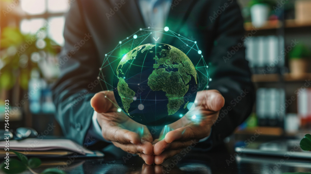 Busineman's environmentally friendly hnds embrace Green Globe, protect ...