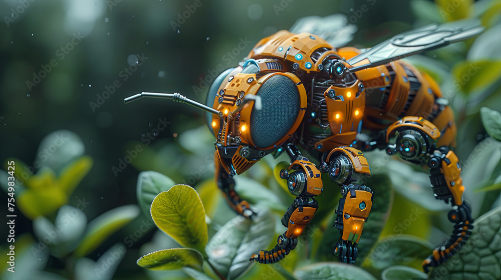 Virtual beekeeping takes form in this 3D-rendered robotic bee, a ...