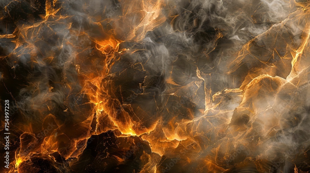 Intense Fiery Texture: Blazing Flames and Scorching Heat - Abstract ...