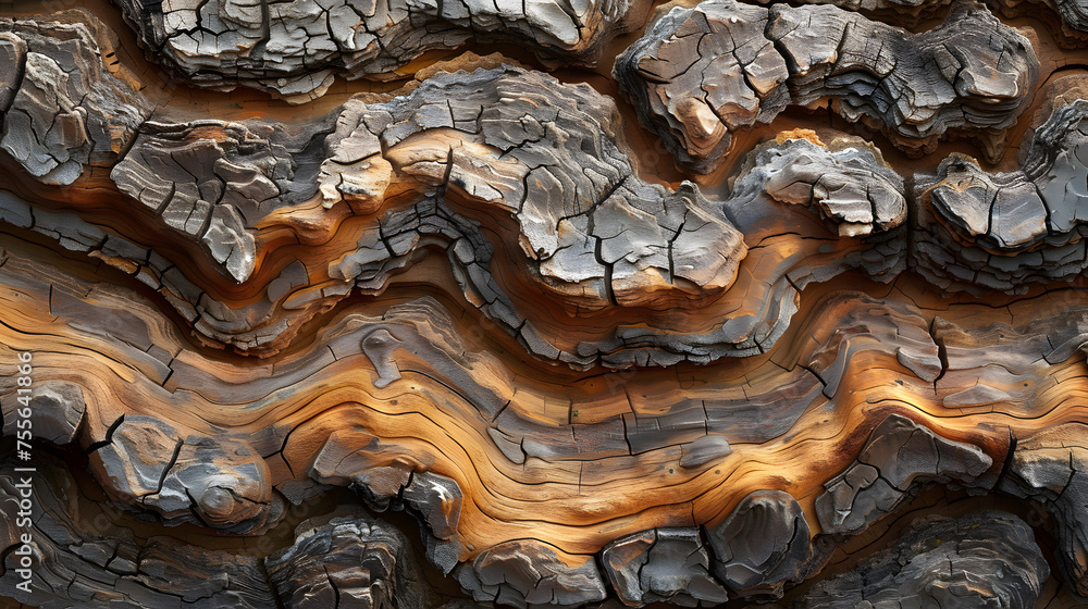 Wood Bark Textures, Vintage Patterns, Aged Surfaces Wood Textures ...