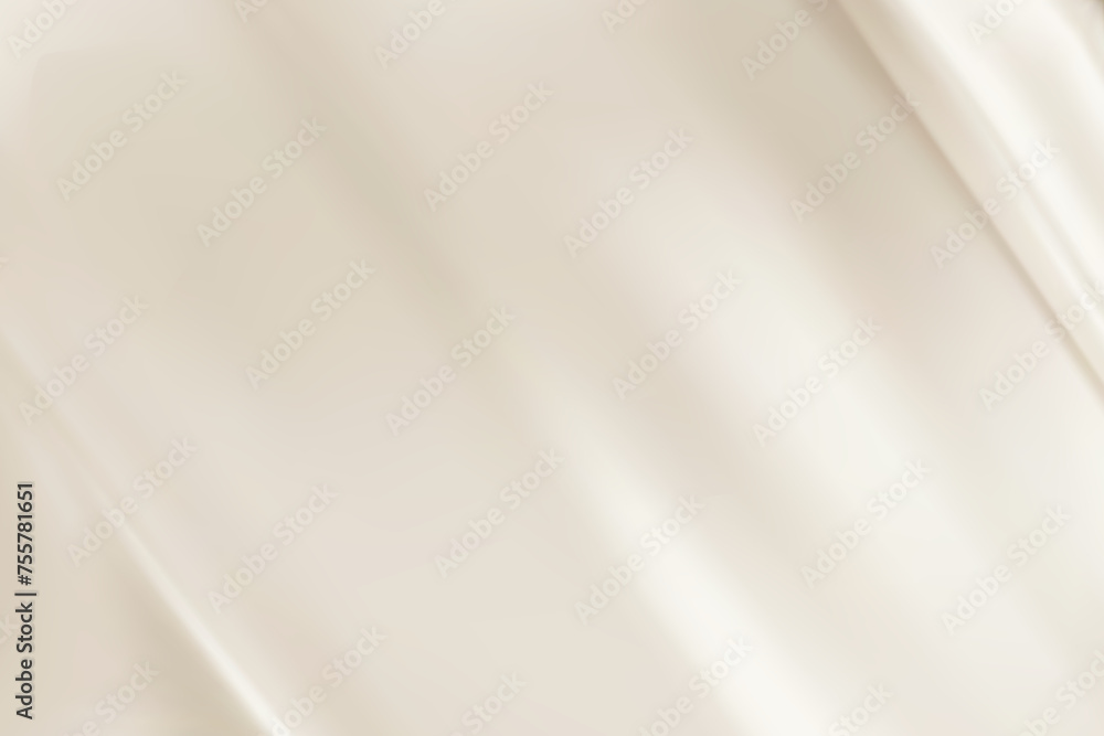 Abstract light beige gradient background. Minimalistic subtle wavy silk ...