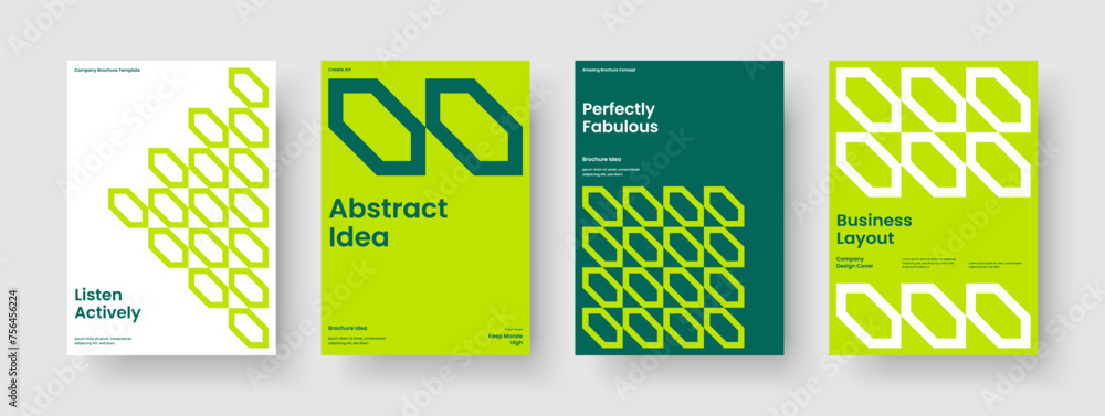 Isolated Banner Template. Abstract Book Cover Layout. Creative ...