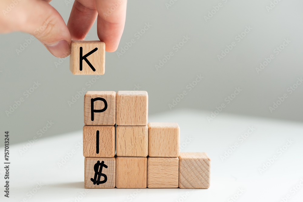 Photo Stock KPI, key performance indicator symbol. Concept word KPI ...
